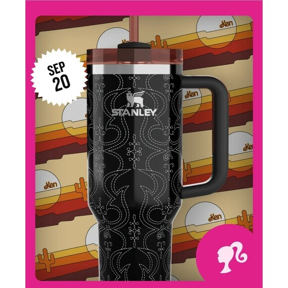 Stanley | Kitchen | Stanley X Barbie 8s Western Ken 40 Oz Stanley ...